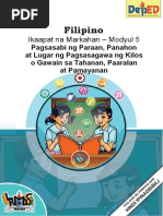 Filipino 2 - Q2-M6 Pagpapahayag Ang Sariling Ideya, Damdamin o Reaksyon | PDF
