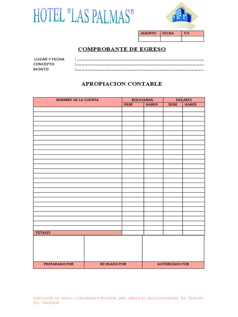 Planilla de Egreso | PDF