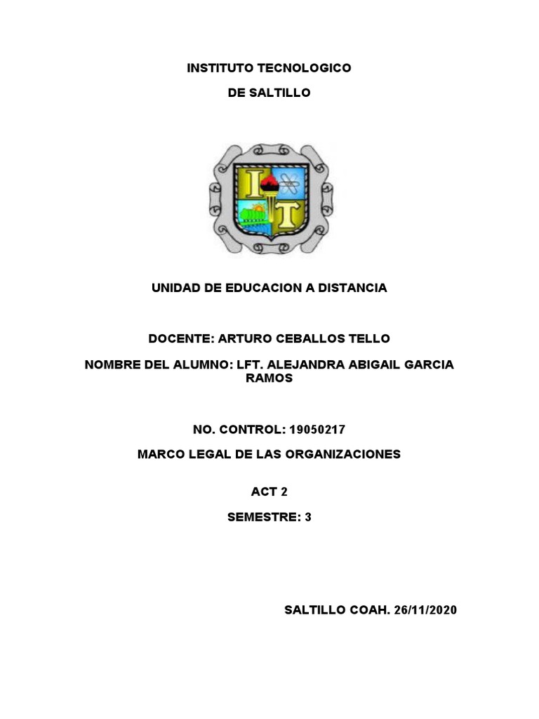 Act 2 Aagr | PDF | Derecho