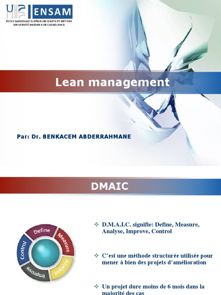 Méthode DMAIC et Kaizen en Lean Management | PDF | Six Sigma | Business