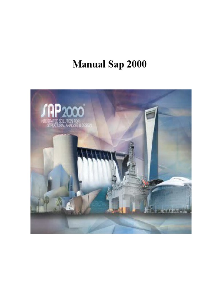 Manual Sap 2000 | PDF | Ingeniería de Edificación | Materiales