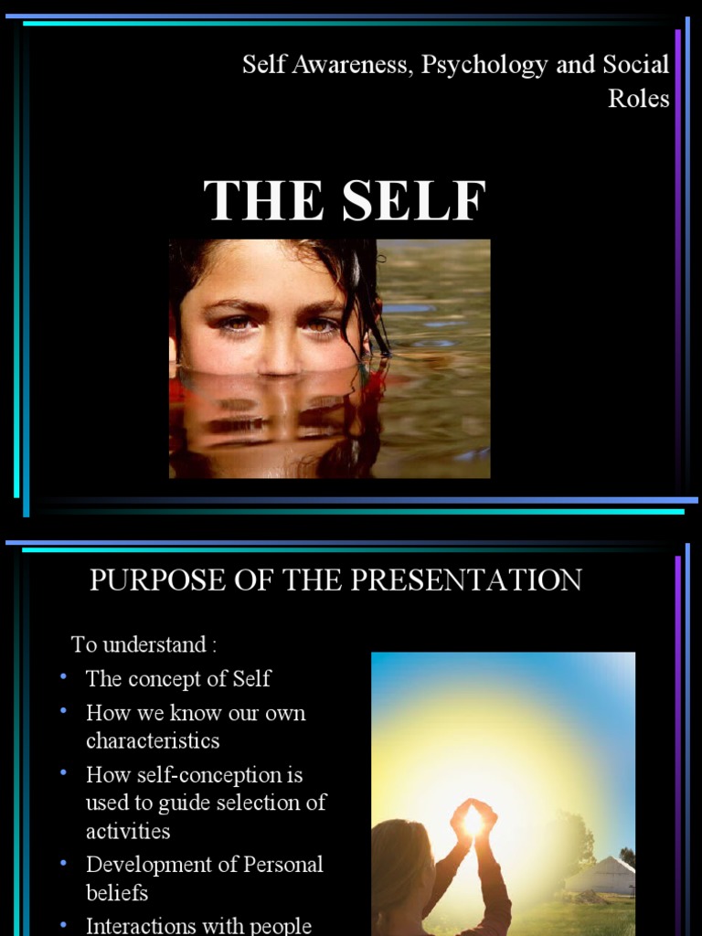 Self Awareness, Psychology and Social Roles | PDF | Social Psychology ...
