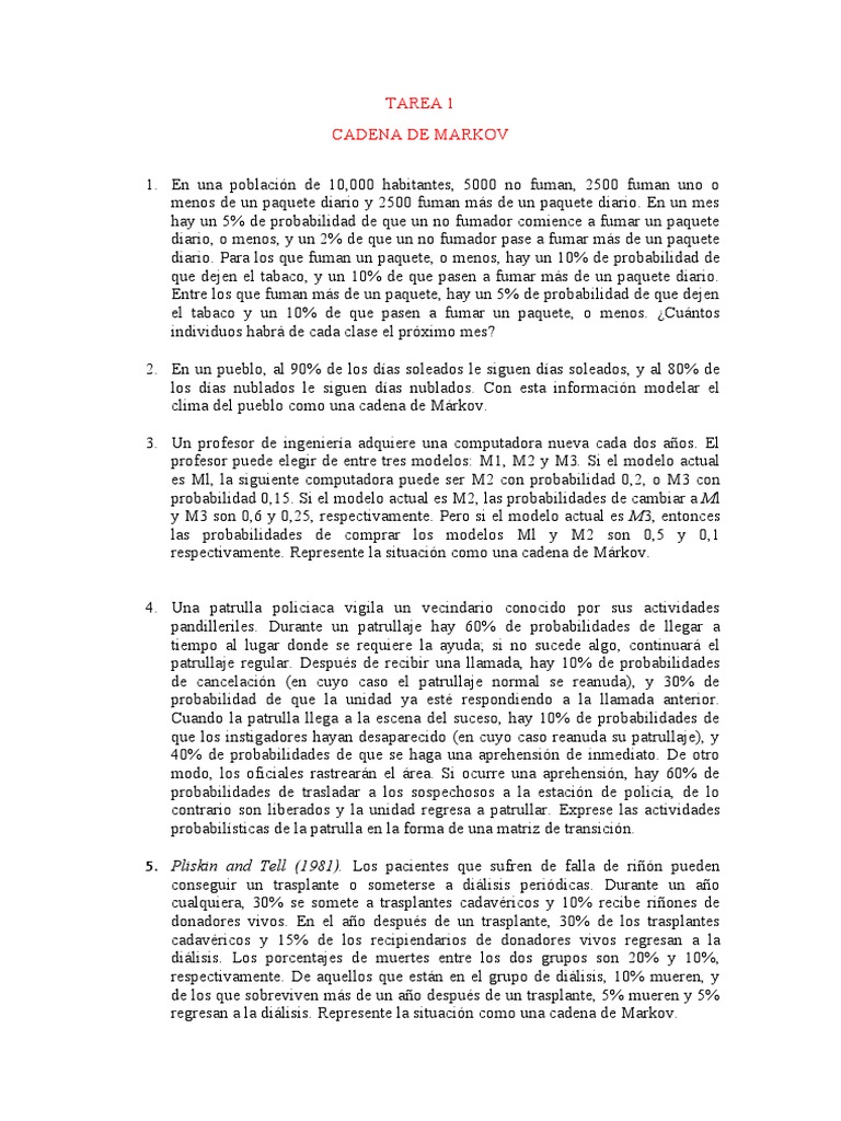 MARKOV | PDF | Transplante de organo | Especialidades Medicas