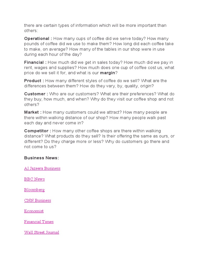 Al Jazeera Business BBC News Bloomberg CNN Business Economist Financial ...