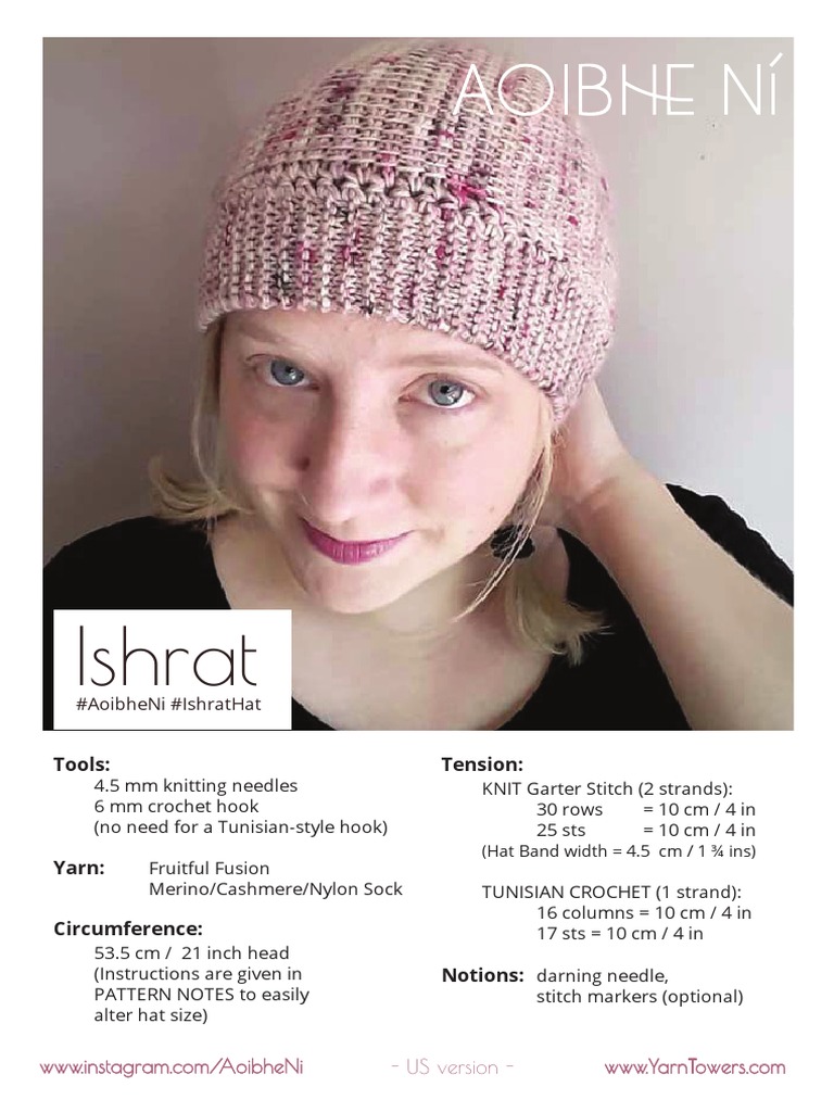 Ishrat US | PDF | Crochet | Knitting