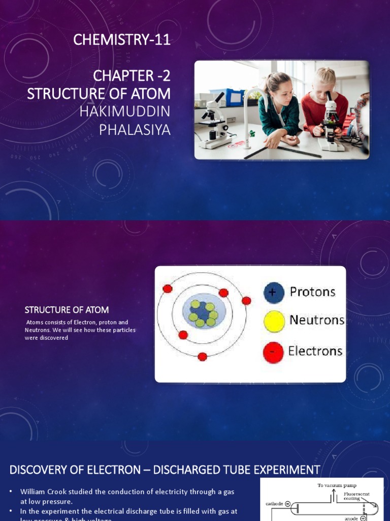 Chapter 2.1 - Structure of Atom | PDF | Atoms | Isotope