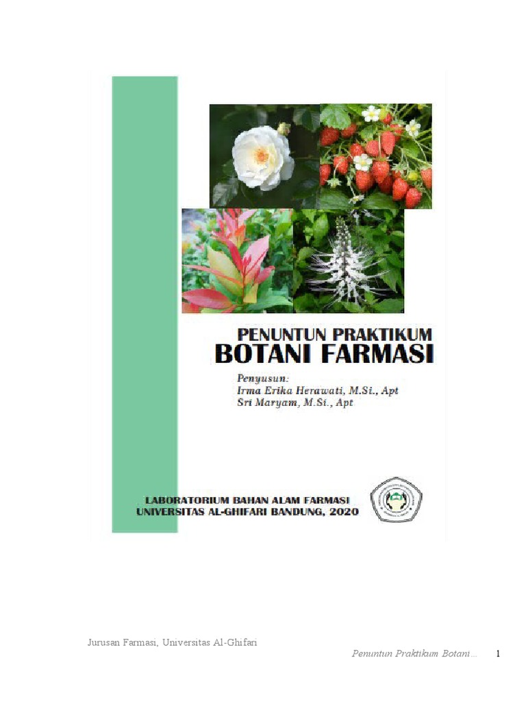 MODUL Botani Farmasi 1-3-4 | PDF