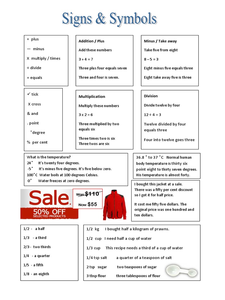 Multiplication: Addition / Plus Minus / Take Away | PDF | Water | Nature