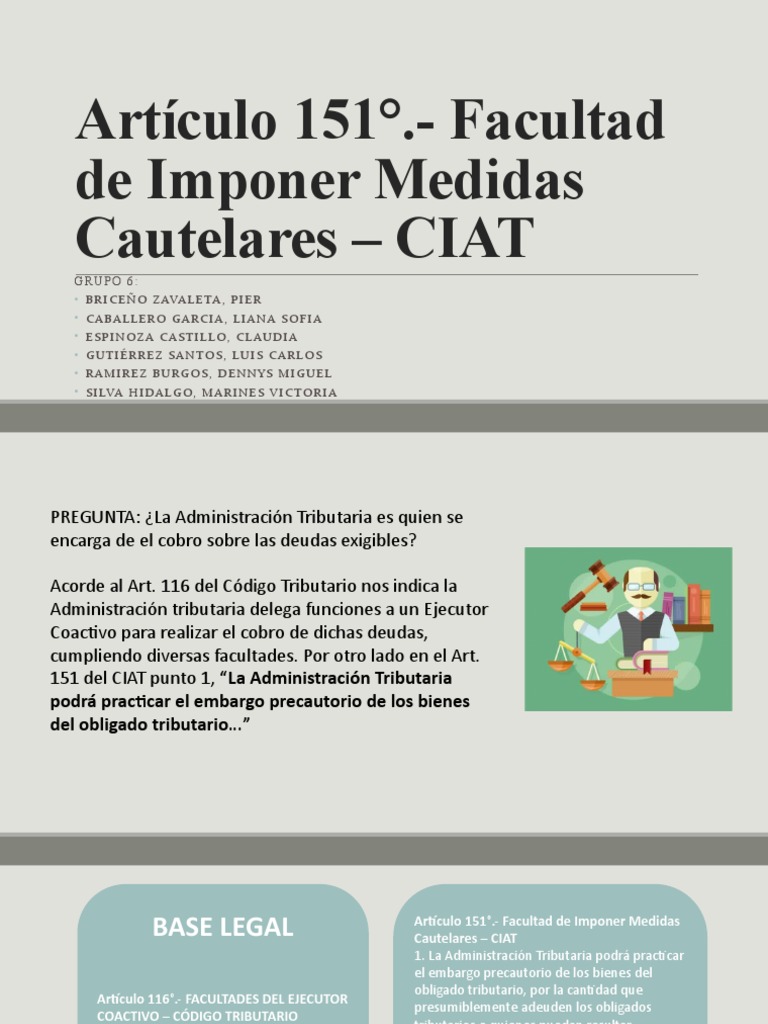 Artículo 151° GRUPO 6 | PDF | Mandato | Gobierno