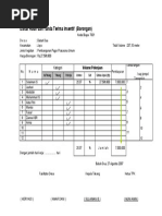 Contoh Form Daftar Hadir | PDF