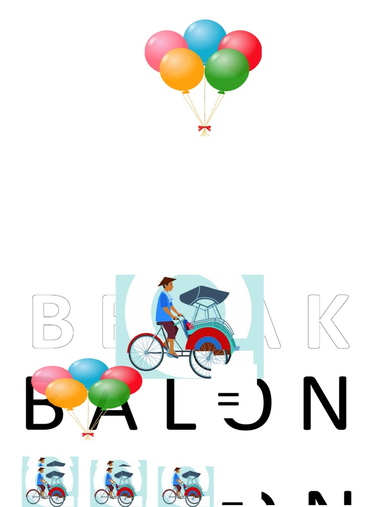 Balon Becak: A Unique Indonesian Ride | PDF