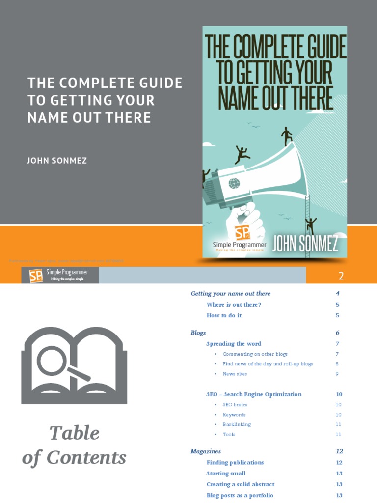 The Complete Guide To Getting Your Name Out There | PDF | Search Engine ...