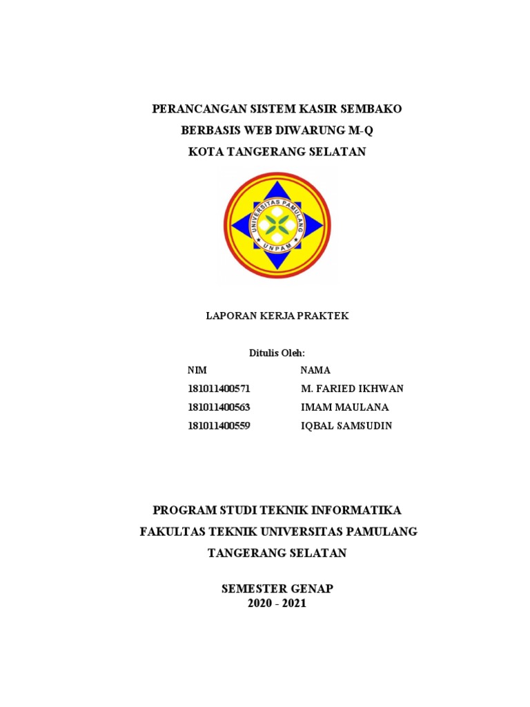 LAPORAN KP Eps 11 Part 2 | PDF