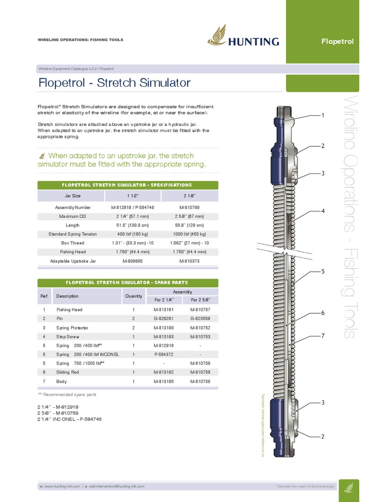 Hunting - Flowpetrol Stretch Simulator Datasheet | PDF | Equipment ...