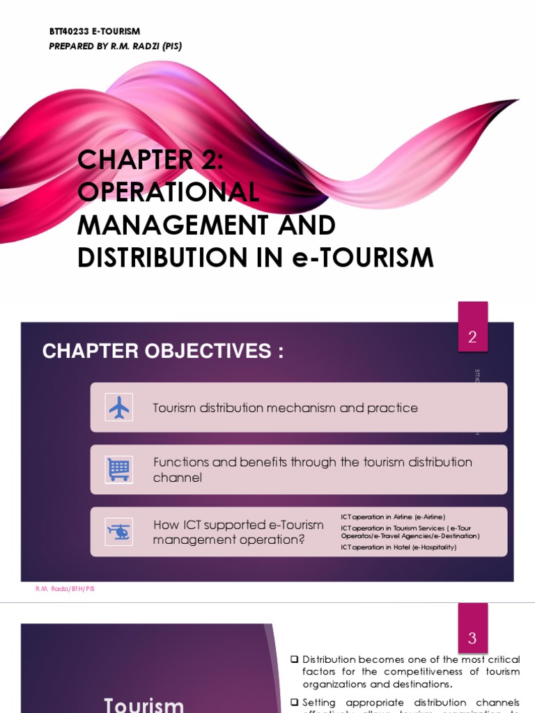 Chapter 2 Operational Management and Distribution in ETourism | PDF ...