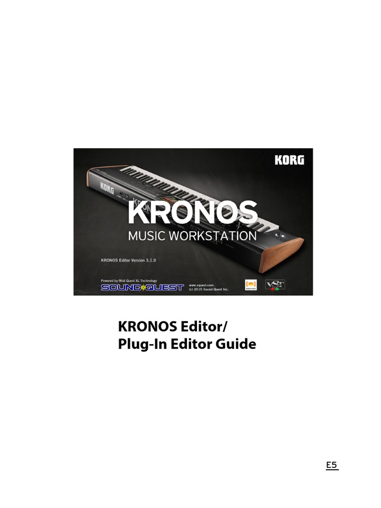 KRONOS Editor Guide E5 | PDF | Mac Os | Operating System Families