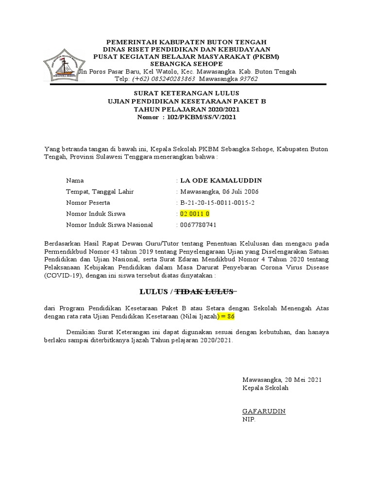 Skl S Paket B Pdf