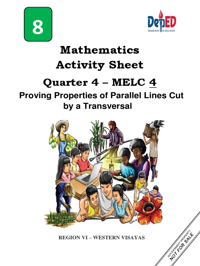 Math 8 Q4 LAS 4 Final | PDF | Elementary Mathematics | Elementary Geometry