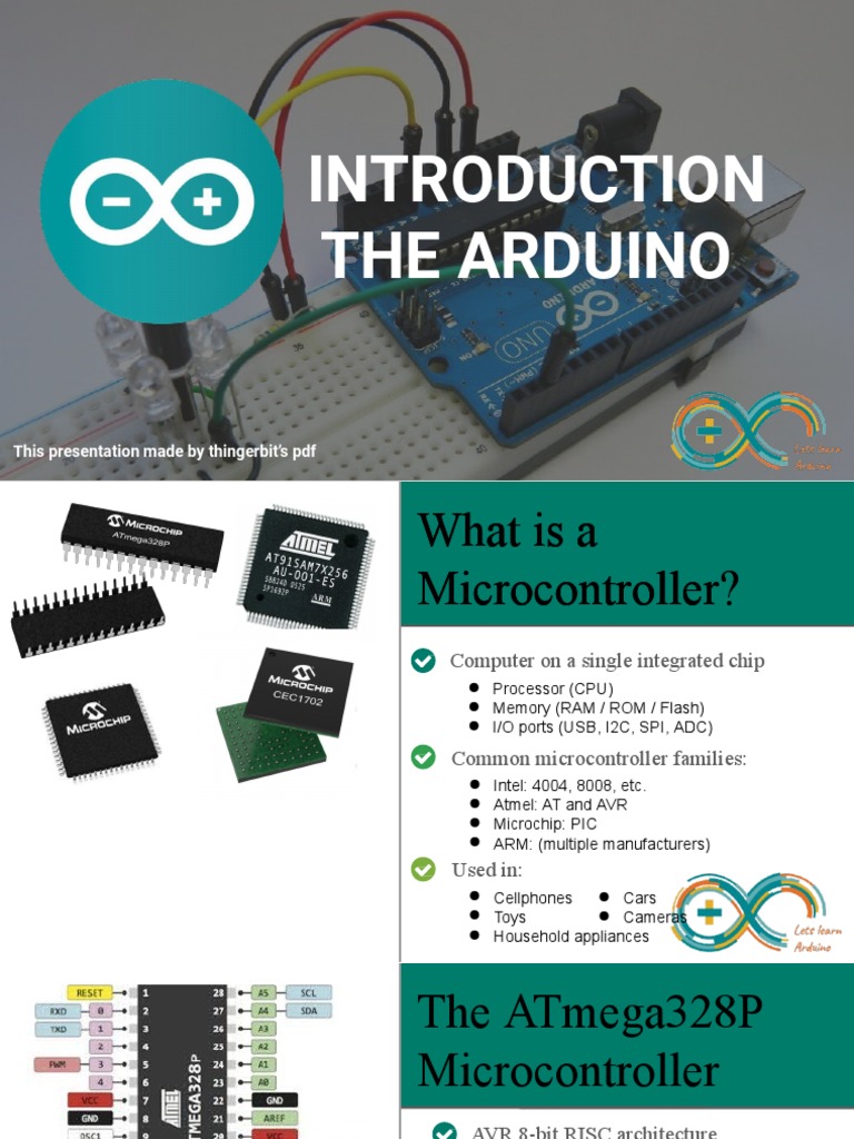 Indroduction Arduino1 Pdf Arduino Microcontroller