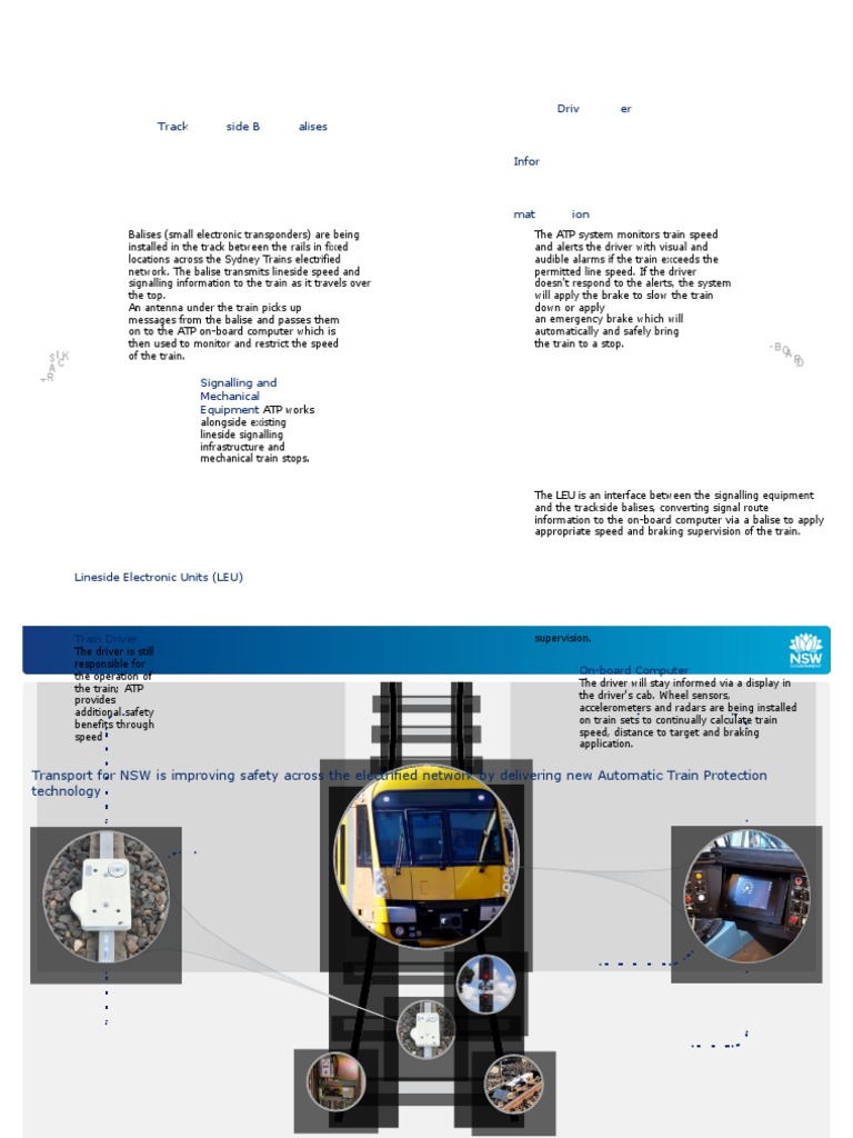 TRA C K Side O N - B Oard: How Does Automatic Train Protection Work ...