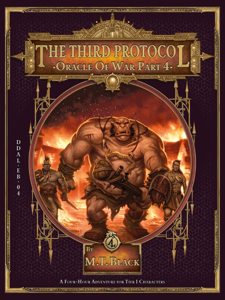 DDAL-EB-04 - The Third Protocol | PDF | World Of Eberron | Dungeons ...