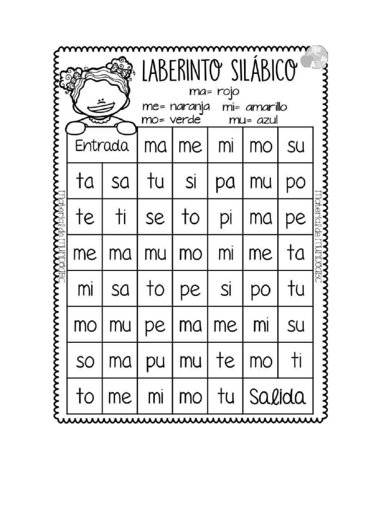 Laberinto Silabico | PDF