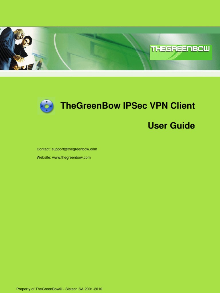 Thegreenbow Ipsec Vpn Client User Guide Pdf Virtual Private Network Computer Network