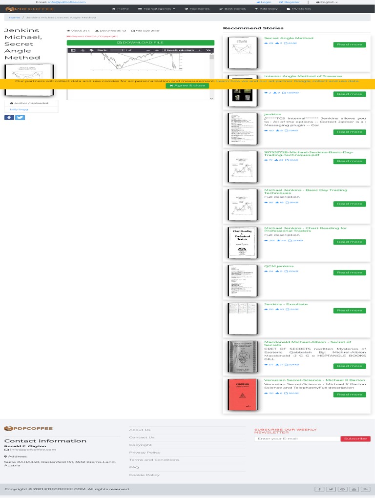 Jenkins Michael, Secret Angle Method | PDF | Computer Mediated ...