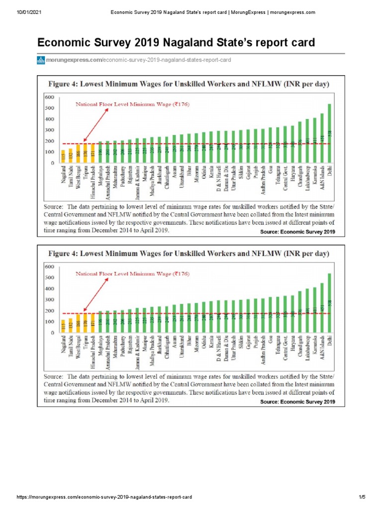 Nagaland - Economic Survey 2019 Nagaland State's Report Card | PDF ...