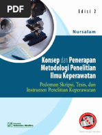 Nursalam Metodologi Penelitian Ilmu Keperawatan Edisi 3. Intro | PDF