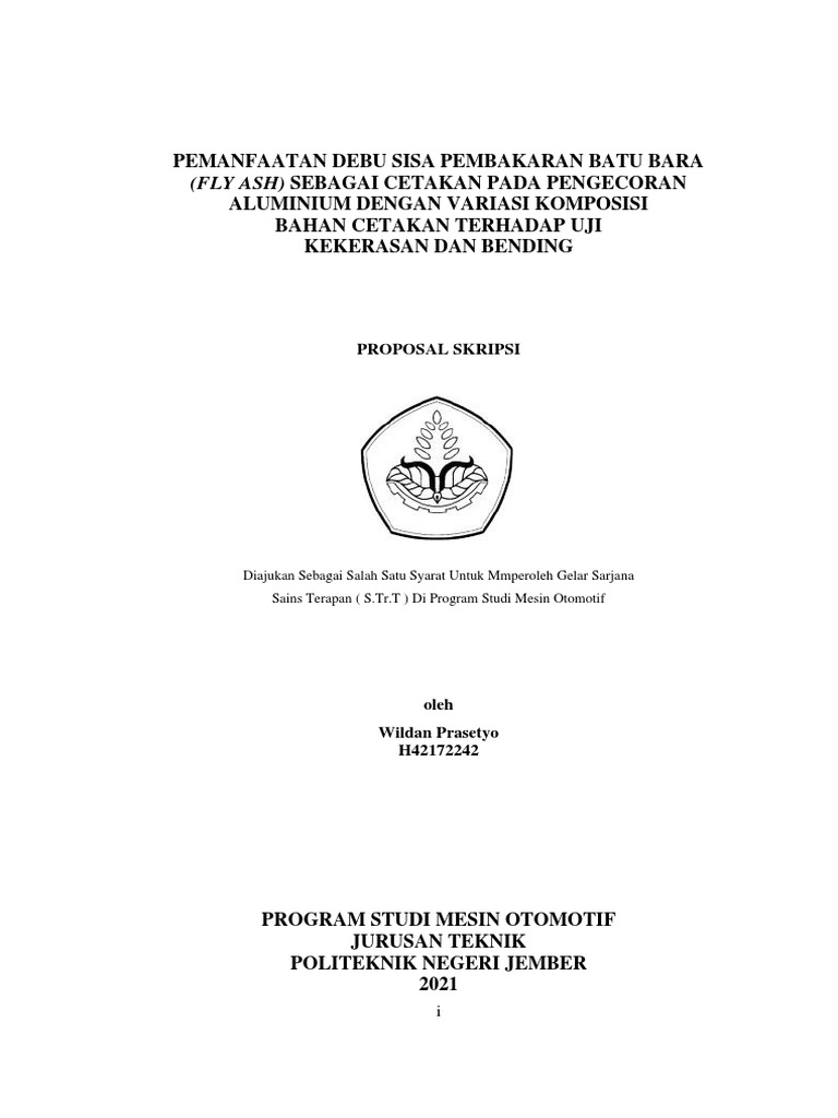 Proposal Ta Revisi | PDF