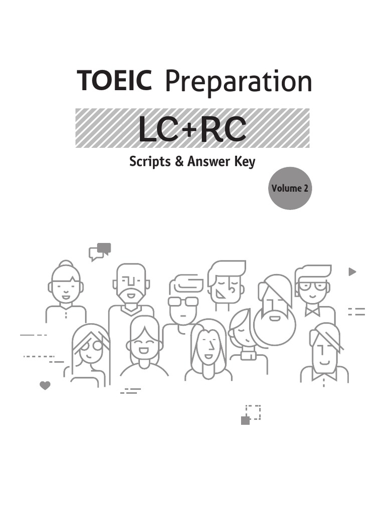 TOEIC Preparation LC + RC Scripts & Answer Key Volume 2 | PDF | Business