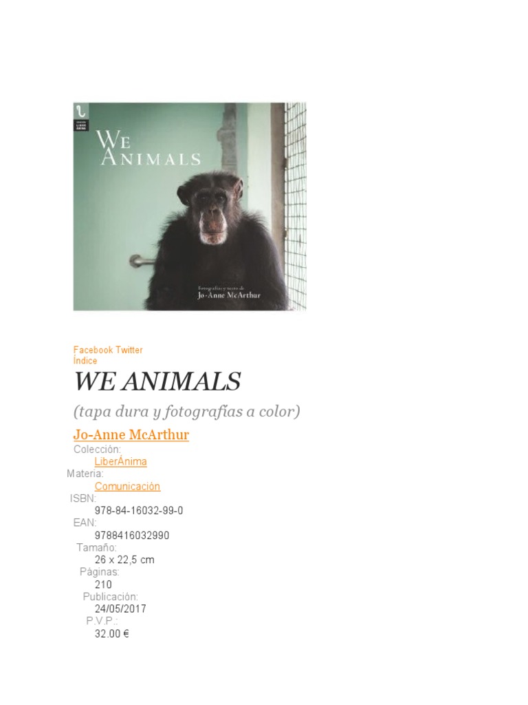 We Animals | PDF