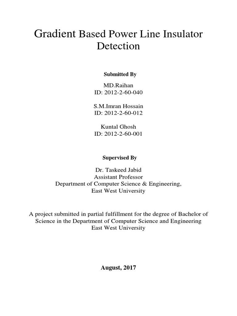 Power Line Fault Detection | PDF | Support Vector Machine | Statistical ...