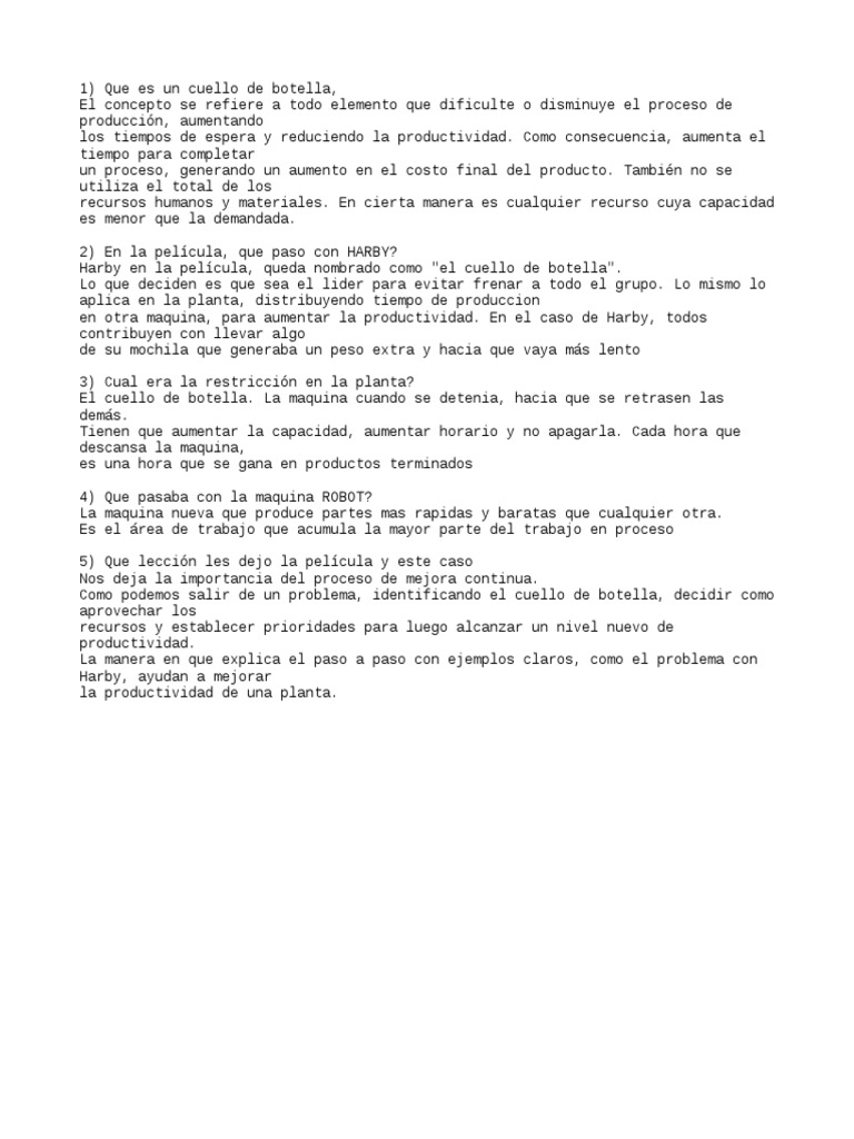 Ejercicio LA META | PDF