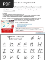 D'Nealian Handwriting Practice Book | PDF