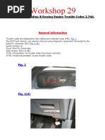 Unicarriers/Nissan Forklift Error Codes | PDF