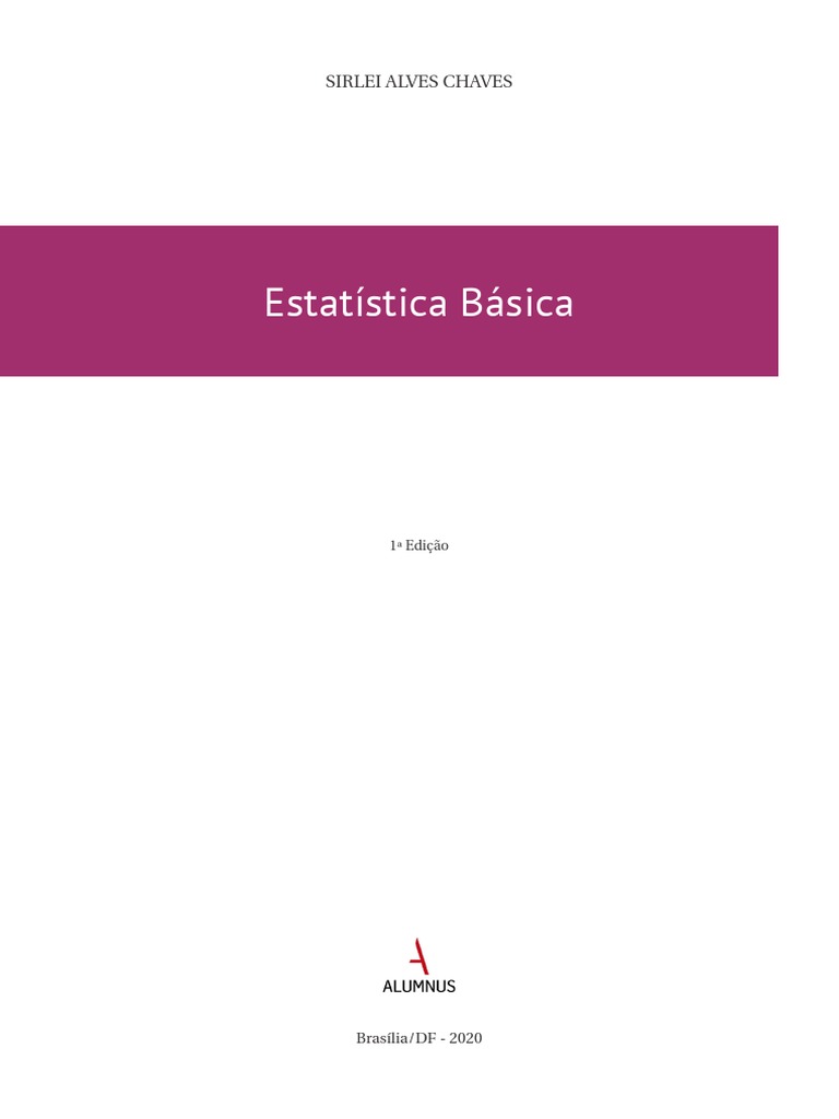 Estatistica Basica | Download grátis PDF | Histograma | Amostragem ...