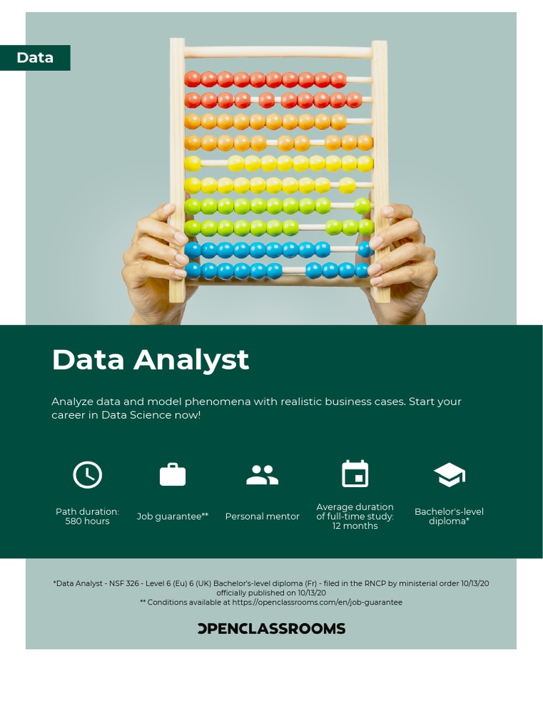 Data Analyst: Analyze Data and Model Phenomena With Realistic Business ...