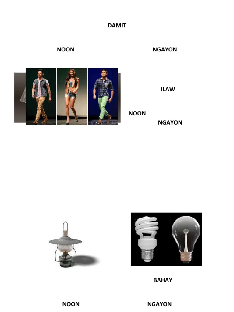 Noon at Ngayon | PDF