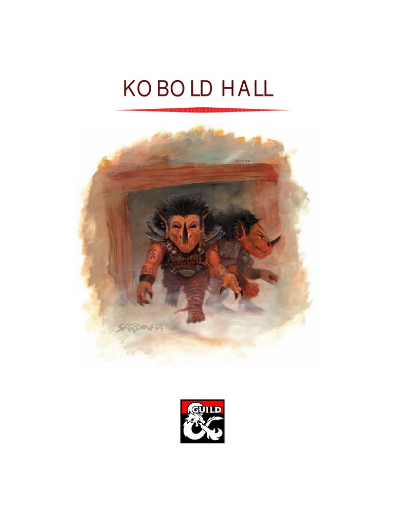 Kobold Hall (5e) | PDF | Wizards Of The Coast | Dungeons & Dragons