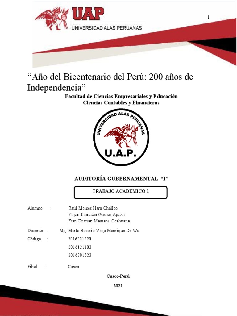 Caratula Uap Ritas | PDF