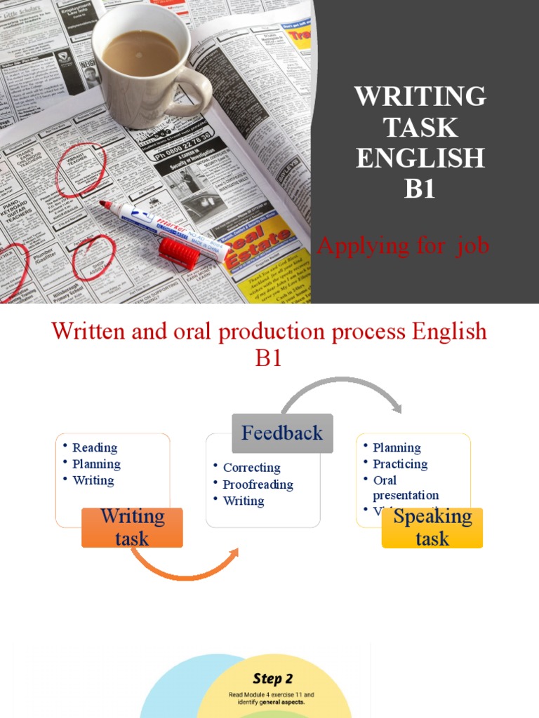 Writing Task English b1 | PDF | English Language | Word