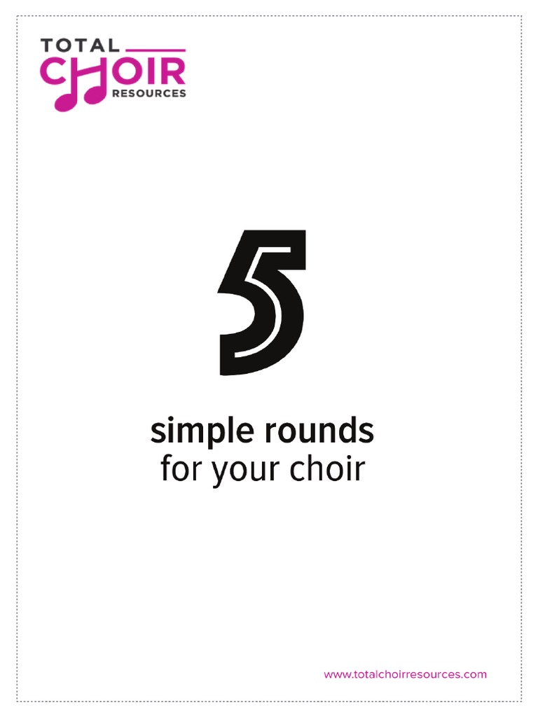 Simple Rounds: For Your Choir | PDF | Musical Compositions | Musicology