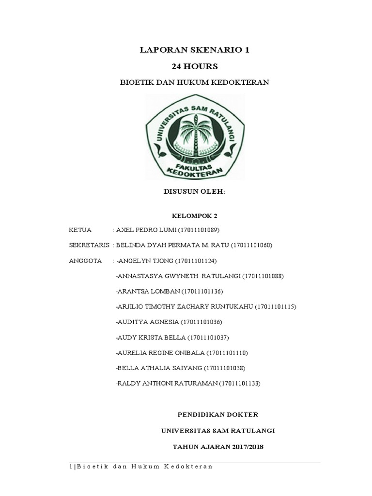 Laporan Skenario | PDF