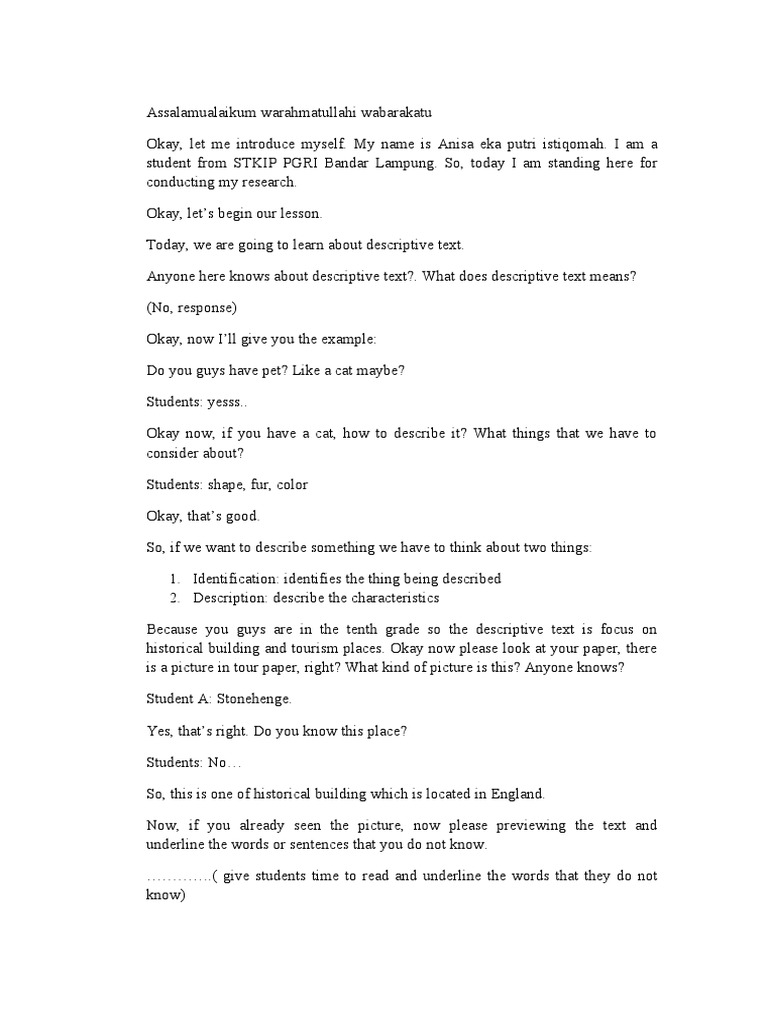 Transcript Teaching | PDF | Teaching | Pedagogy