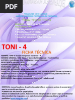 Test de Inteligencia No Verbal - Toni 4 | PDF | Cociente de ...
