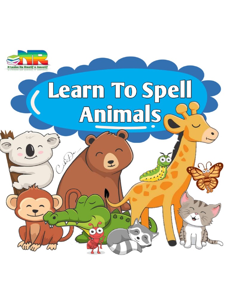 Learn To Spell Animals | PDF