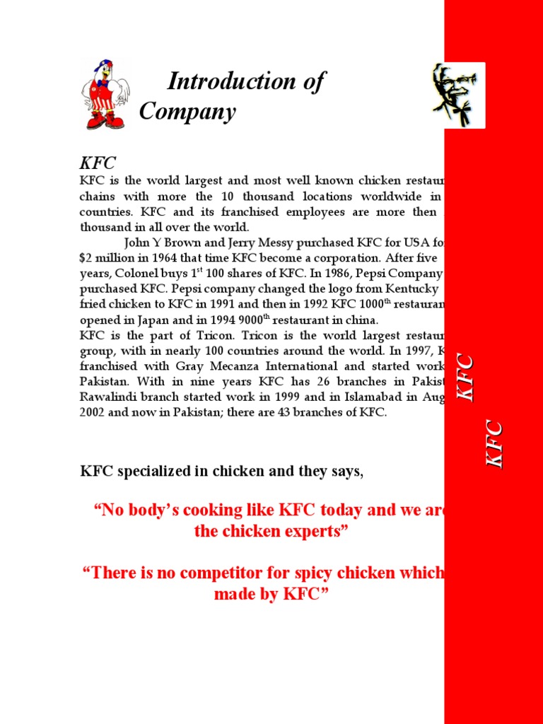 KFC New Product Plan | PDF | Fast Food Restaurants | Economies
