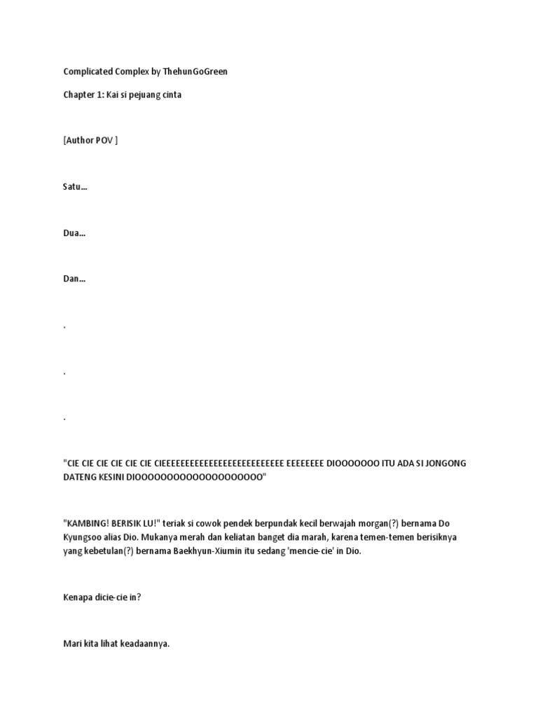 Complicated Complex | PDF